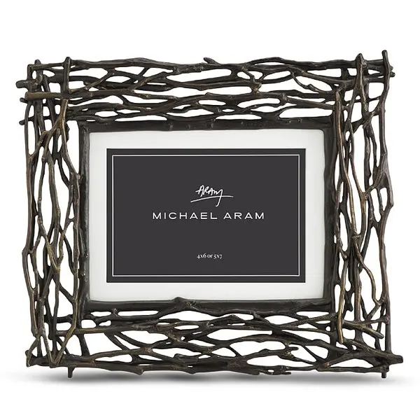Michael Aram Oxidized Twig Frame, 7 X 5 - Metal