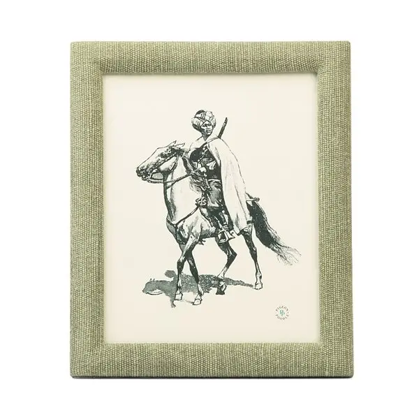 PIGEON AND POODLE Kemi Jute Frame, 8 X 10 - Light Green