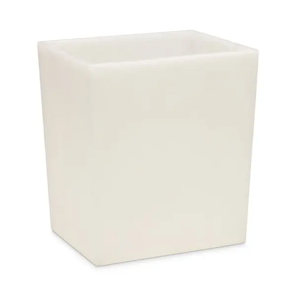 PIGEON AND POODLE Abiko Wastebasket - Pearl White