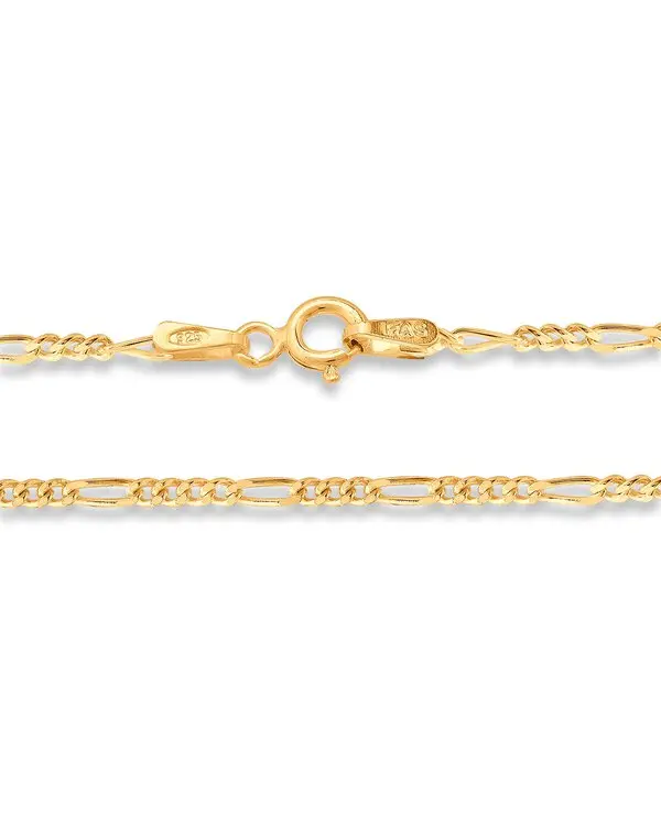 Aqua Figaro Link Bracelet