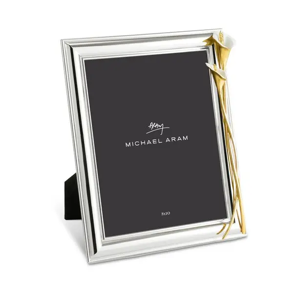 Michael Aram Calla Lily Frame, 8 X 10 - Brass