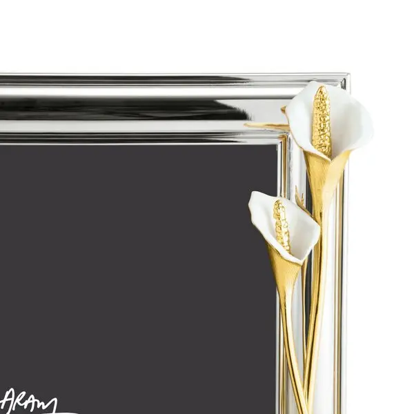 Michael Aram Calla Lily Frame, 8 X 10 - Brass