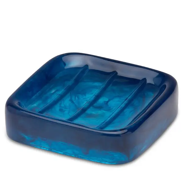 PIGEON AND POODLE Abiko Soap Dish - Cobalt Blue