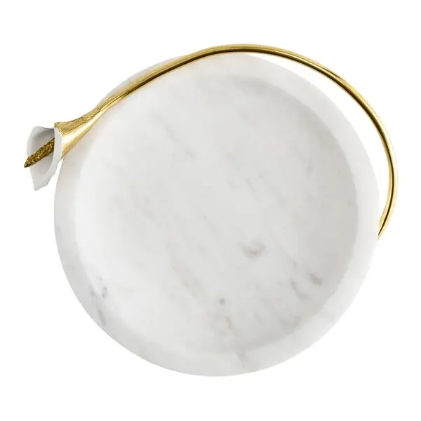 Michael Aram Calla Lily Marble Dish