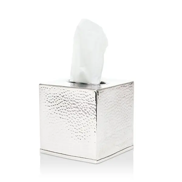 PIGEON AND POODLE Verum Tissue Box - Shiny Nickel