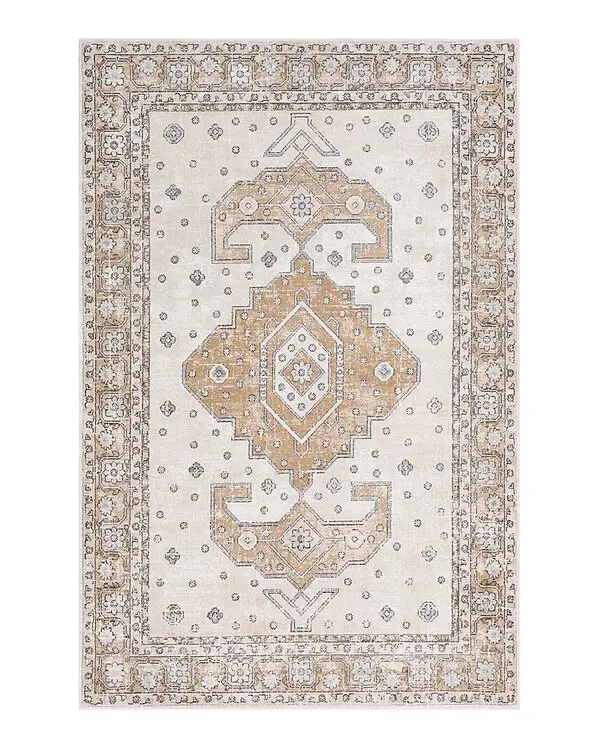 Livabliss Indigo Igo-2321 Area Rug, 5'3 X 7'3 - Tan