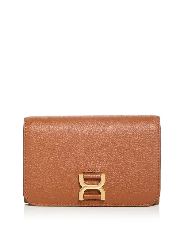 Chloé Marcie Medium Compact Leather Wallet