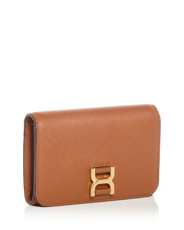 Chloé Marcie Medium Compact Leather Wallet