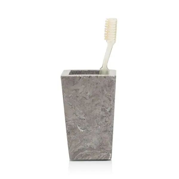 PIGEON AND POODLE Veneto Toothbrush Holder - Gray