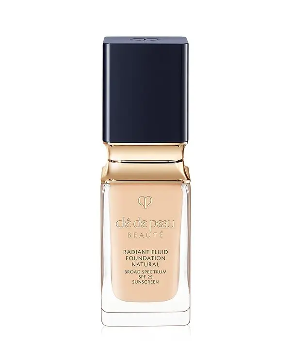 CLE DE PEAU BEAUTE Radiant Fluid Foundation Natural Broad Spectrum Spf 25 - O (light Ocher With Warm Golden Olive Un