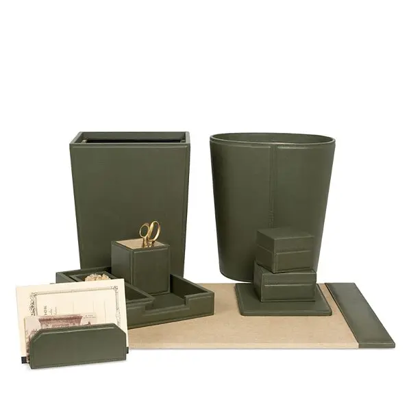 PIGEON AND POODLE Asby Desk Accessories Set - Forest