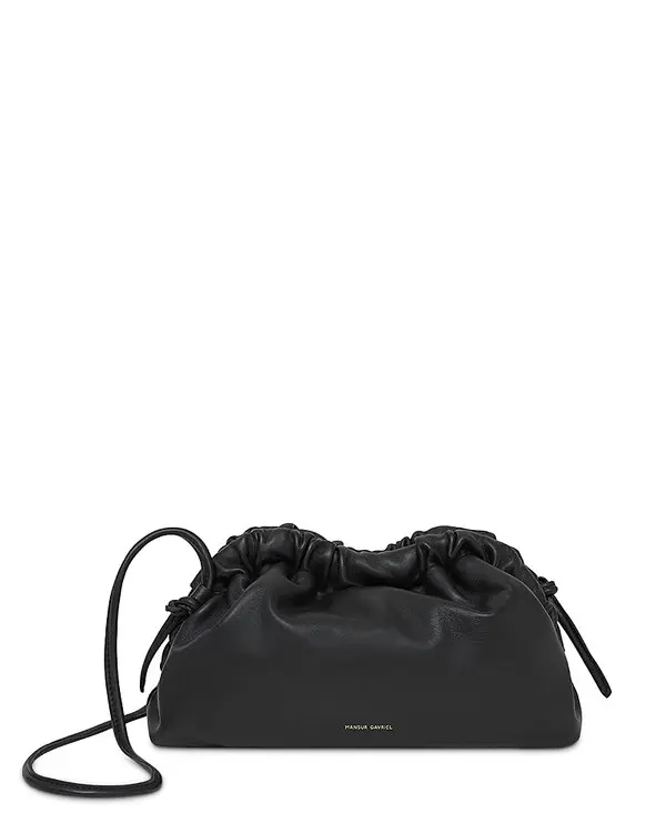 MANSUR GAVRIEL Mini Cloud Clutch - Black/flamma