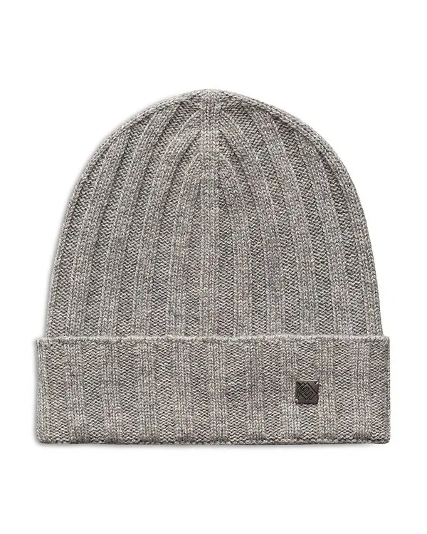 Eton Cashmere Beanie - Gray