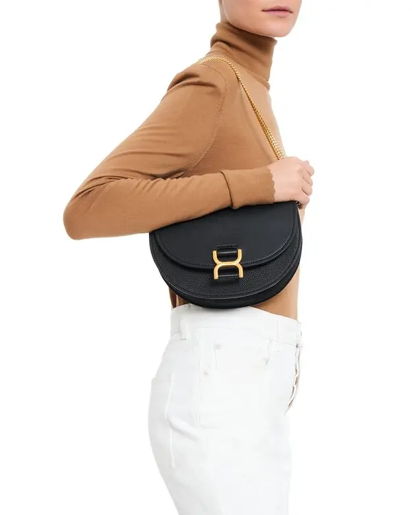 Chloé Marcie Leather Chain Crossbody