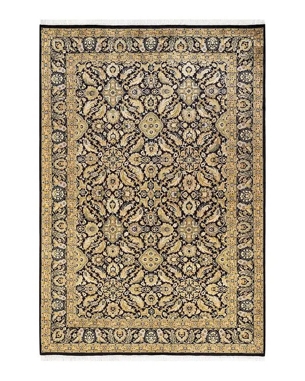 Bloomingdale'S Mogul M1025 Area Rug, 6'1 X 9 - Brown