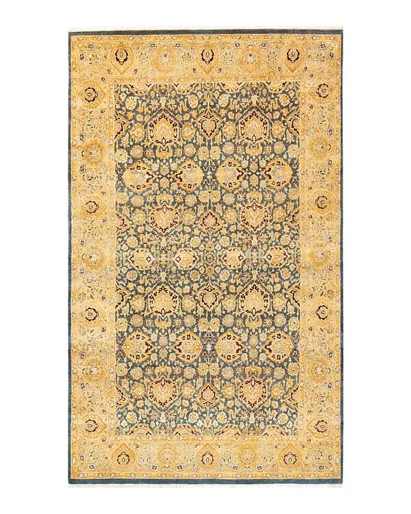 Bloomingdale'S Mogul Area Rug, 6'1 X 9'6 - Gray