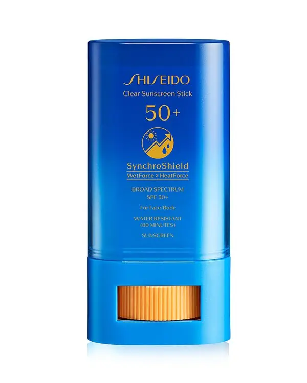 SHISEIDO Clear Sunscreen Stick Spf 50+ 0.7 Oz - No Color