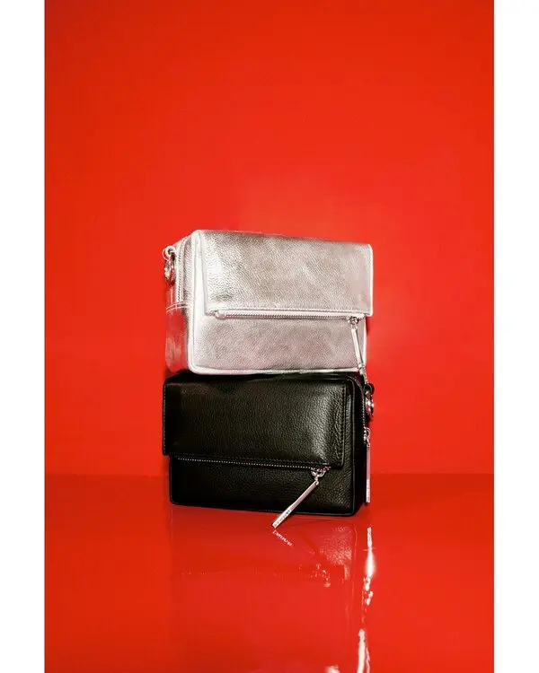 Whistles Bibi Leather Crossbody Bag
