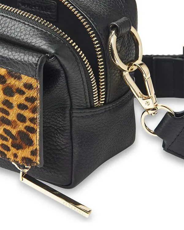 Whistles Bibi Leopard Printed Crossbody Bag