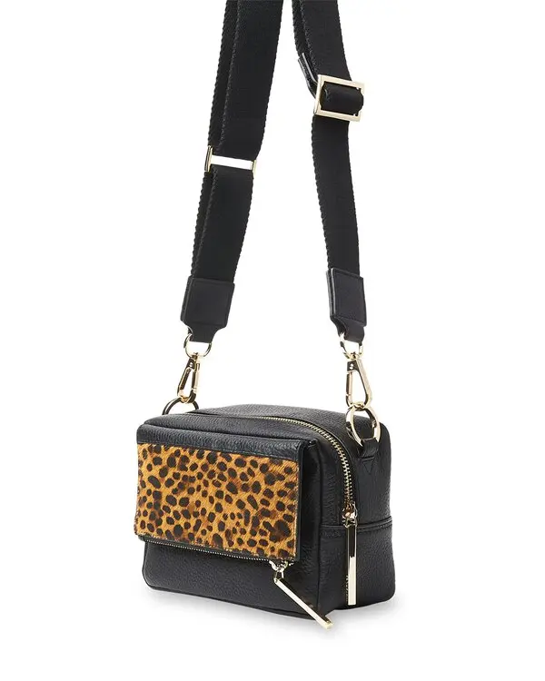 Whistles Bibi Leopard Printed Crossbody Bag