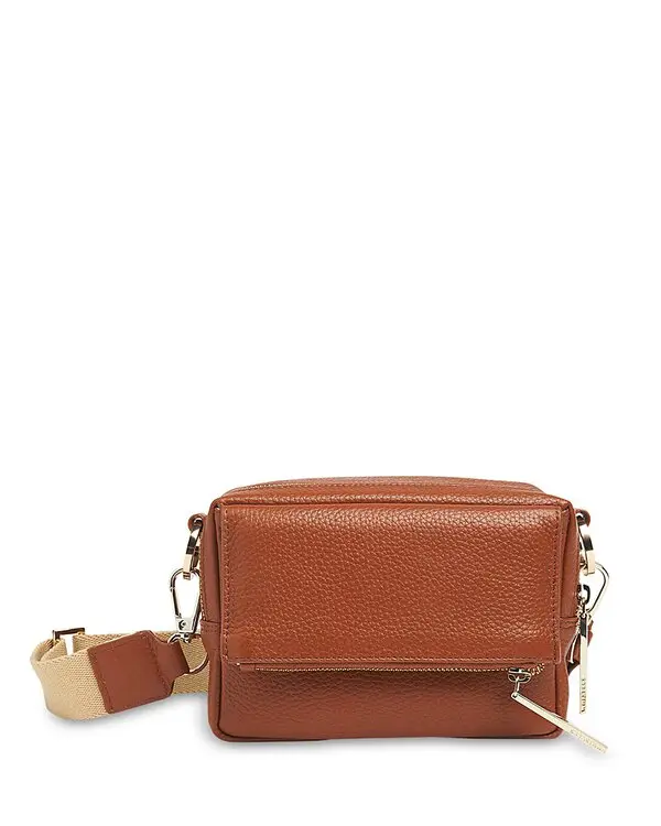 Whistles Bibi Leather Crossbody - Tan