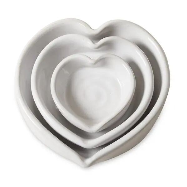 FARMHOUSE POTTERY Heart Dish, Small