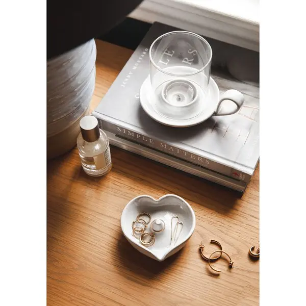 FARMHOUSE POTTERY Heart Dish, Small