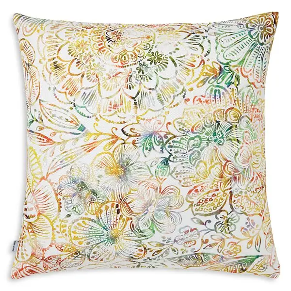 MODE LIVING Sol Flora Throw Pillow, 22 X 22