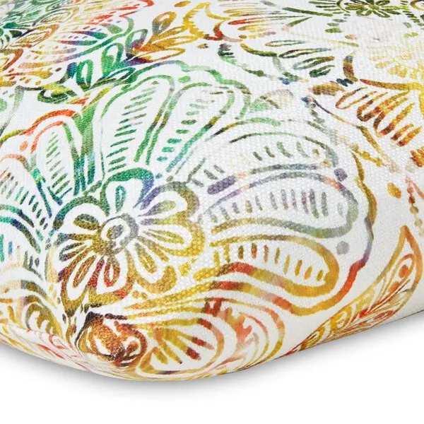 MODE LIVING Sol Flora Throw Pillow, 22 X 22
