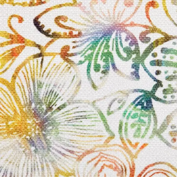 MODE LIVING Sol Flora Throw Pillow, 22 X 22