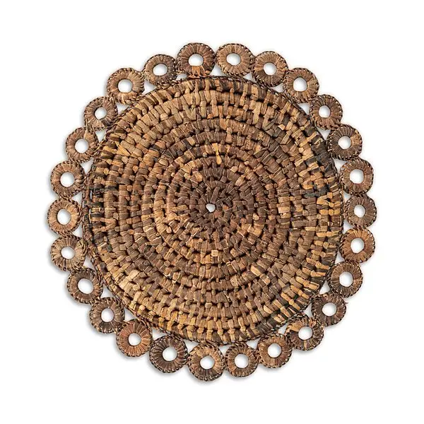 JULISKA Rustic Ring Natural Placemat - Natural Multi