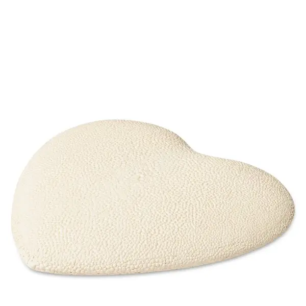 Aerin Faux Shagreen Heart Hand Mirror