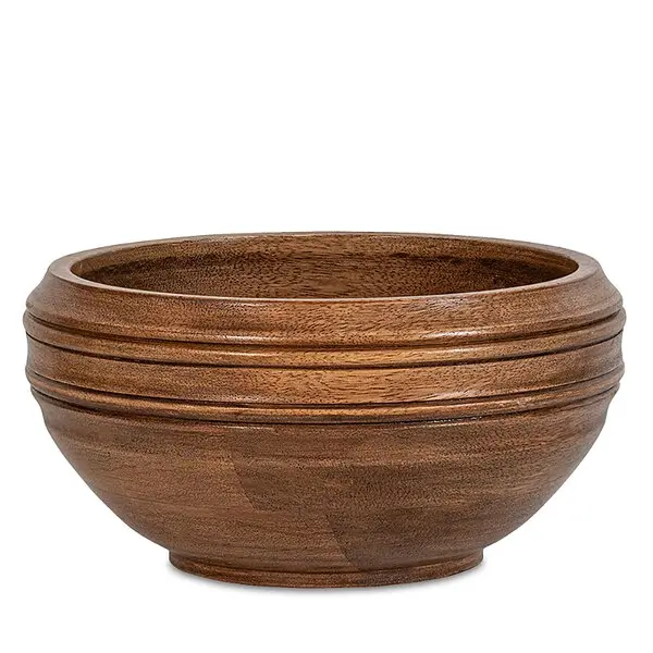 JULISKA Bilbao Wood 10 Serving Bowl - Medium Brown