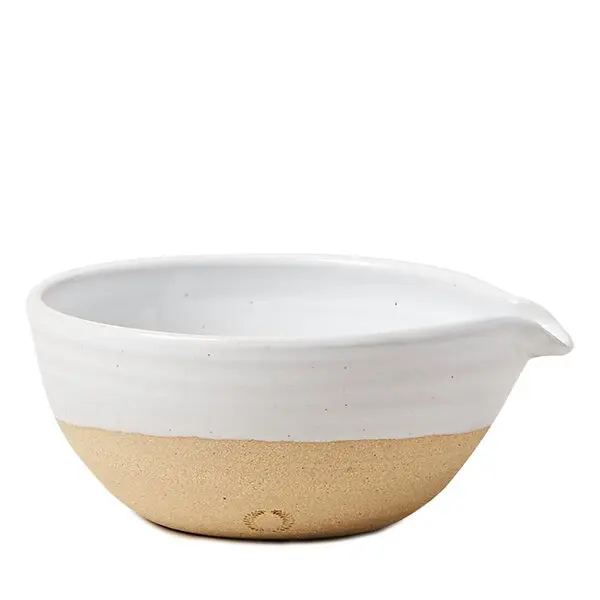 FARMHOUSE POTTERY Pantry Bowl, Small - Open White