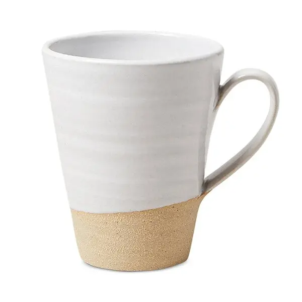 FARMHOUSE POTTERY Tall Silo Mug - Open White