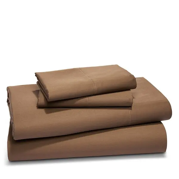 SKY 500tc Sateen Wrinkle-resistant Sheet Set, Queen Exclusive - Chocolate