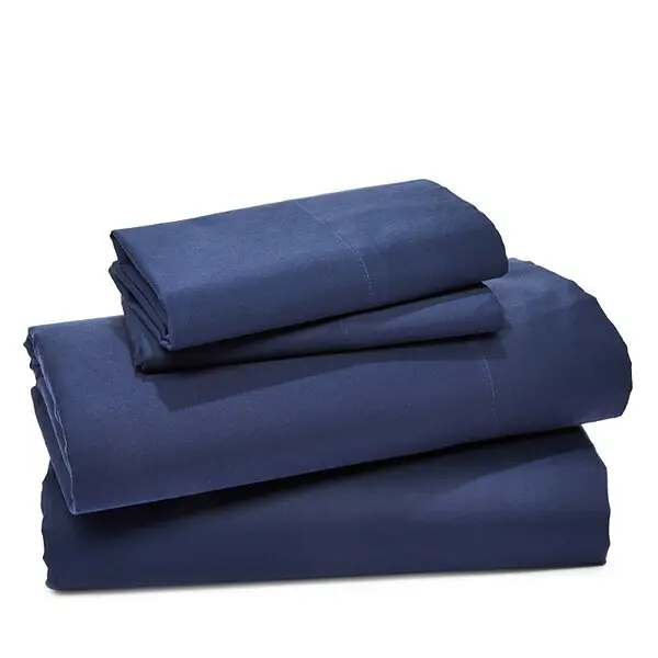 SKY 500tc Sateen Wrinkle-resistant Sheet Set, Queen Exclusive - Navy