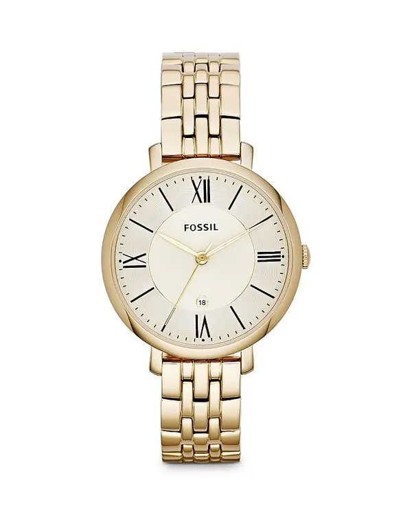 Fossil Jacqueline 36mm Watch - Gold