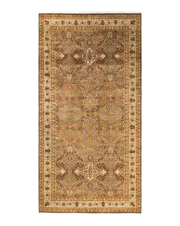 Bloomingdale'S Mogul M1552 Area Rug, 6'3 X 12'2 - Brown