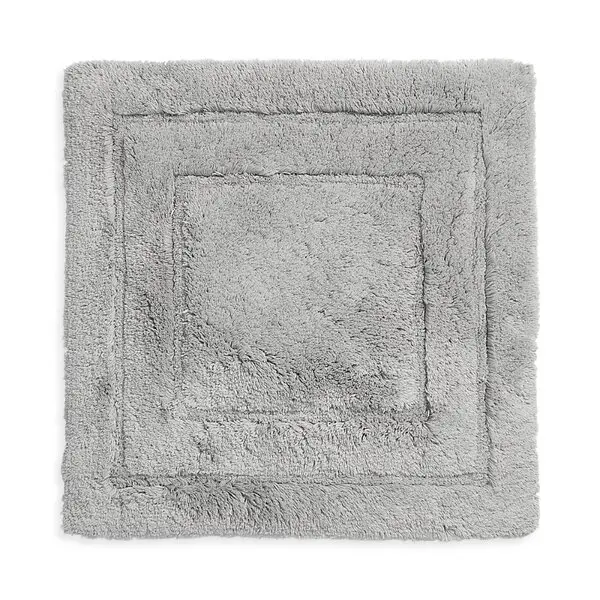 ABYSS & HABIDECOR Caress Square Bath Rug, 23 Exclusive - Platinum