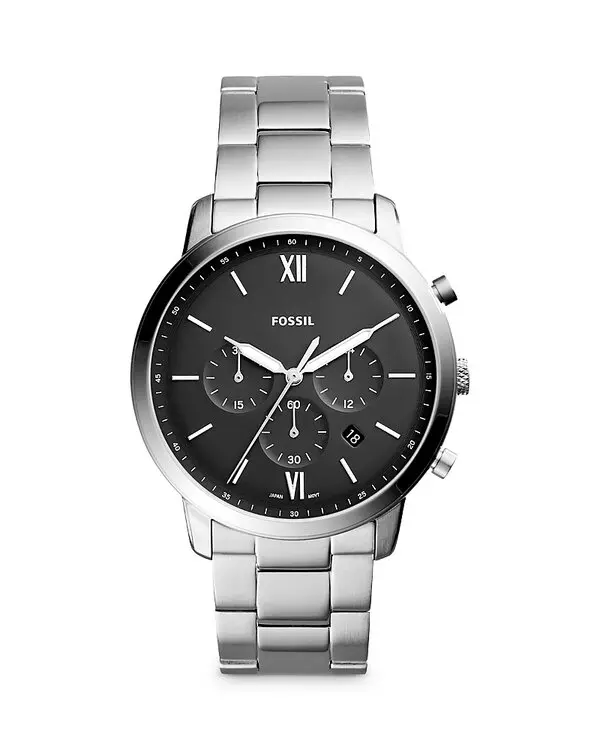 Fossil Neutra Chronograph 44mm - Black/silver