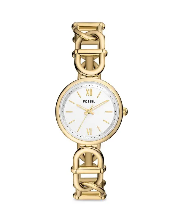 Fossil Carlie Watch - White/gold