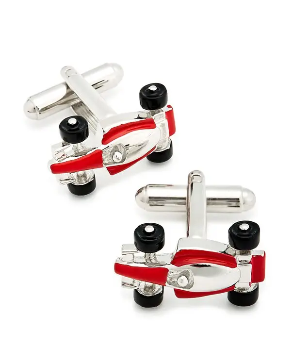 LINK UP Race Car Cufflinks - Red