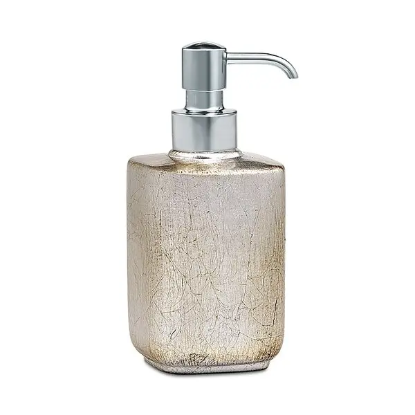 LABRAZEL Ava Gold Tone Pump Dispenser - Silver Leaf