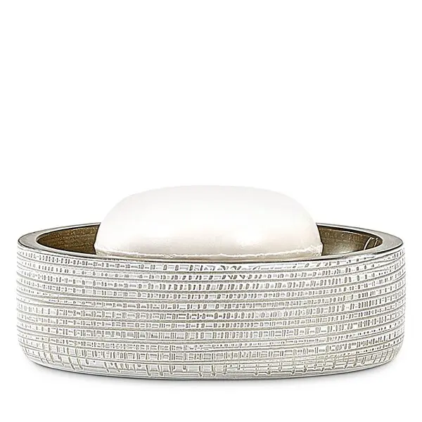 LABRAZEL Woven Soap Dish - Platinum/ivory