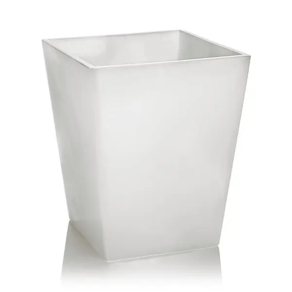 LABRAZEL Glacier Waste Basket - White