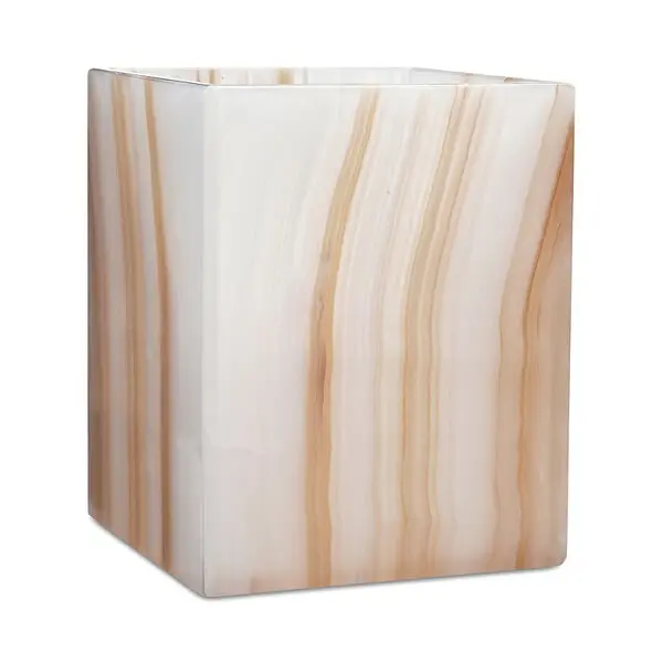 LABRAZEL Ambarino Waste Basket - Ivory/butterscotch