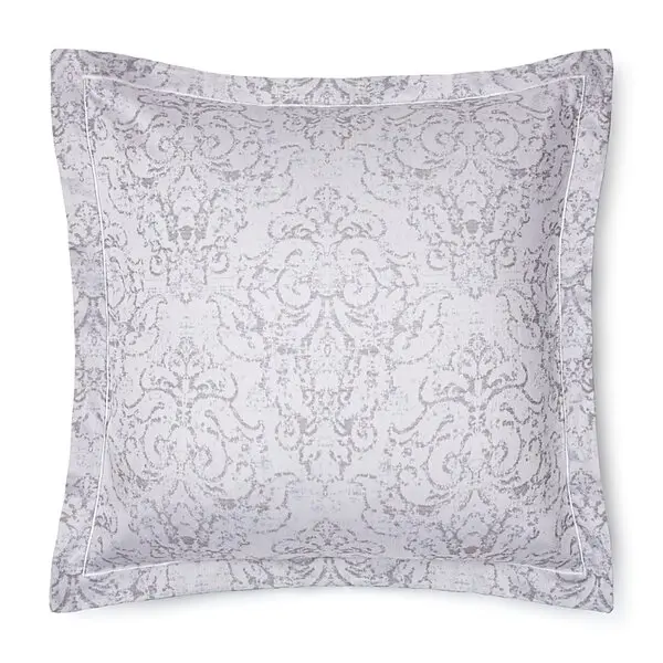 PEACOCK ALLEY Bella Euro Sham - Pewter