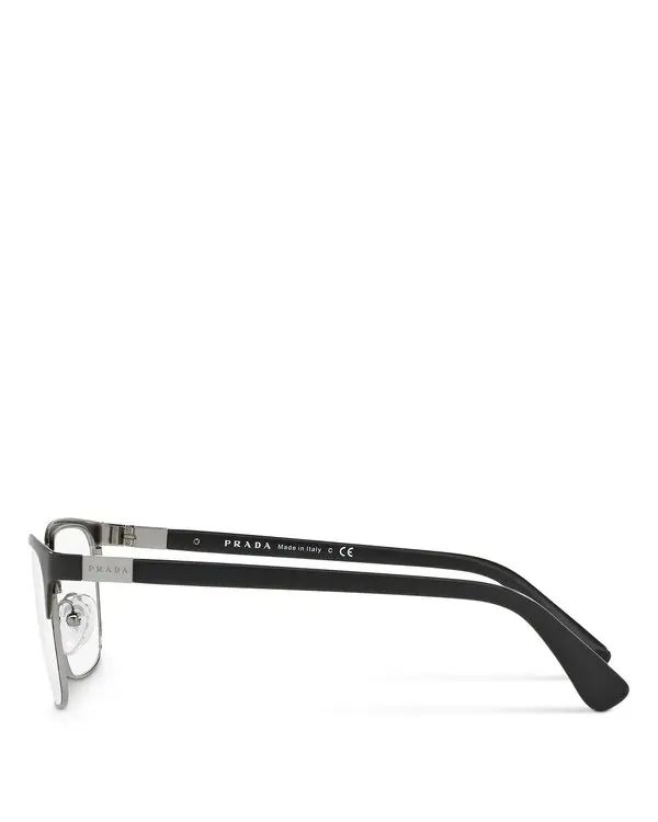 Prada Rectangle Eyeglasses, 57mm
