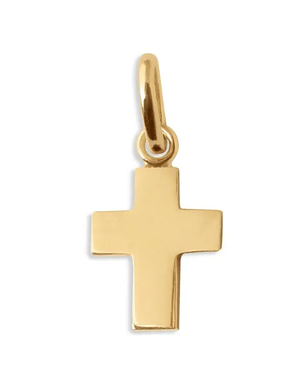 Gigi Clozeau 18k Yellow Polished Cross Pendant